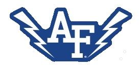 Air Force Academy Lightning Bolt AF Logo Magnet | USAFA Spirit ...