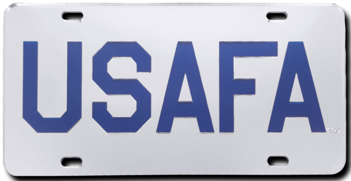 Silver USAFA License Plate – Doolittle Outfitters