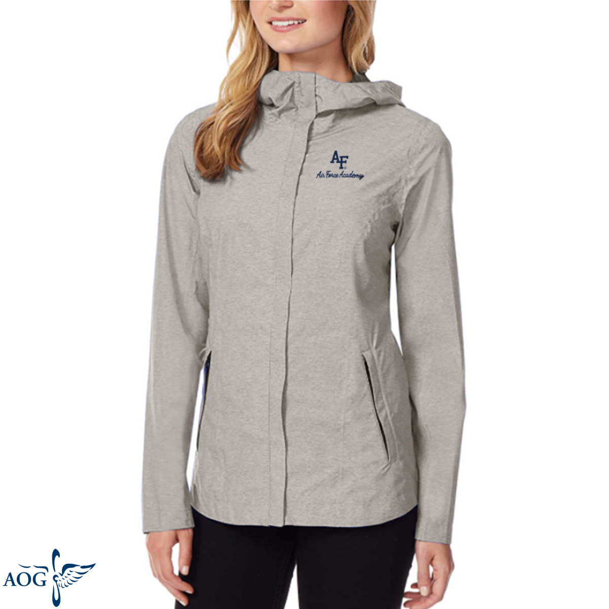 Ladies Hooded Rain Jacket – 32 Degrees | USAFA Outerwear – Doolittle ...